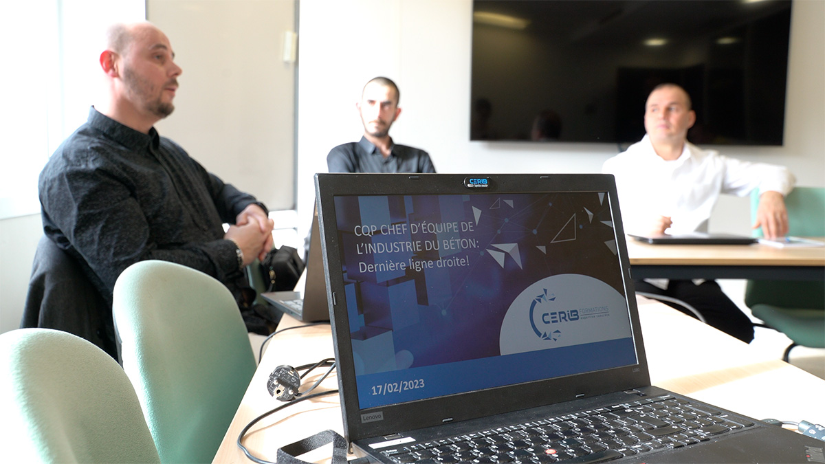 CQP Chef d’Équipe de l’Industrie du Béton : félicitations ! - Cerib